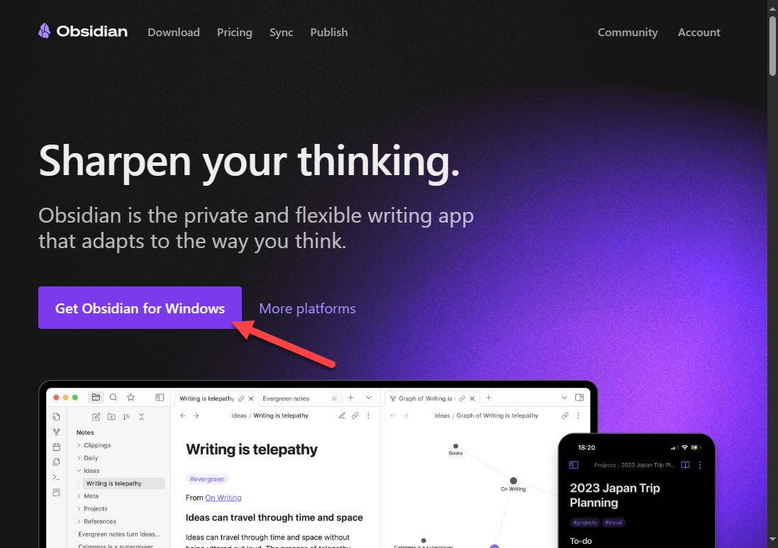 Obsidian Install Cheat Sheet